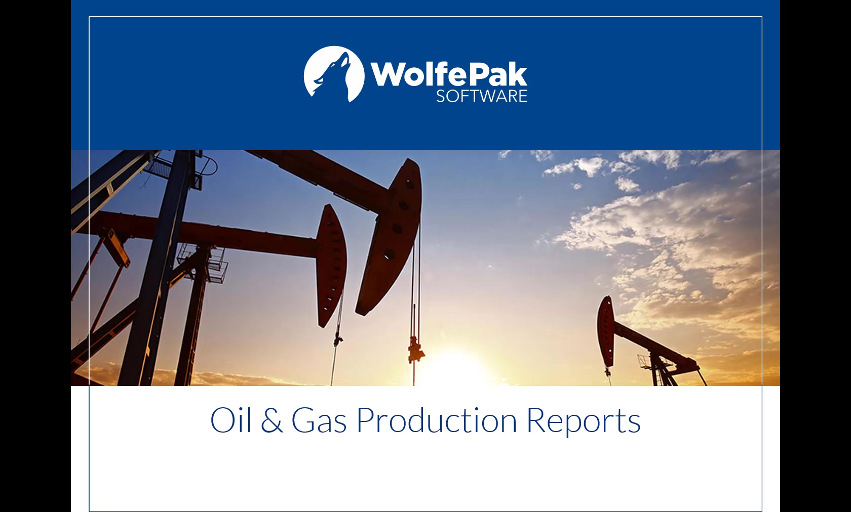 Creating Monthly Production Reports | Oil and Gas Analytics
