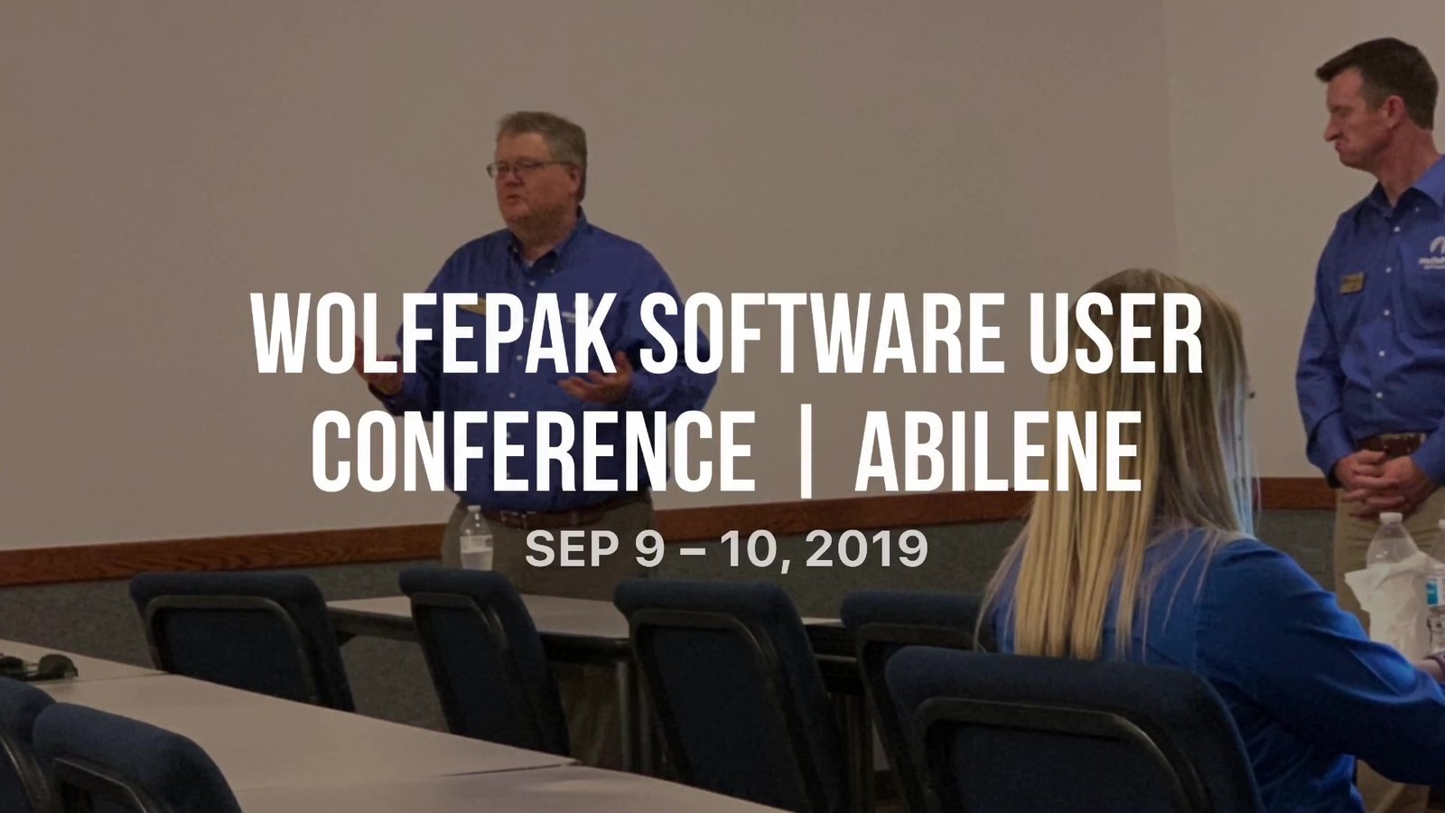 WolfePak In-Person Events | Abilene and Dallas