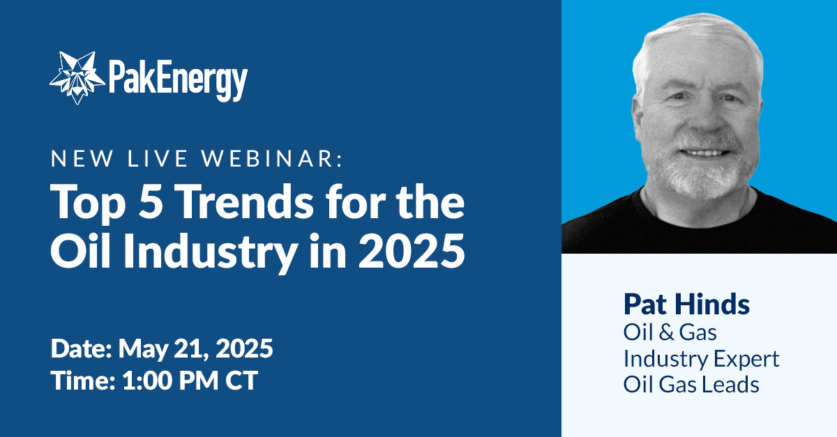 Webinar: Top 2025 Insights for the Oil & Gas Industry: Fewer Rigs, More ...